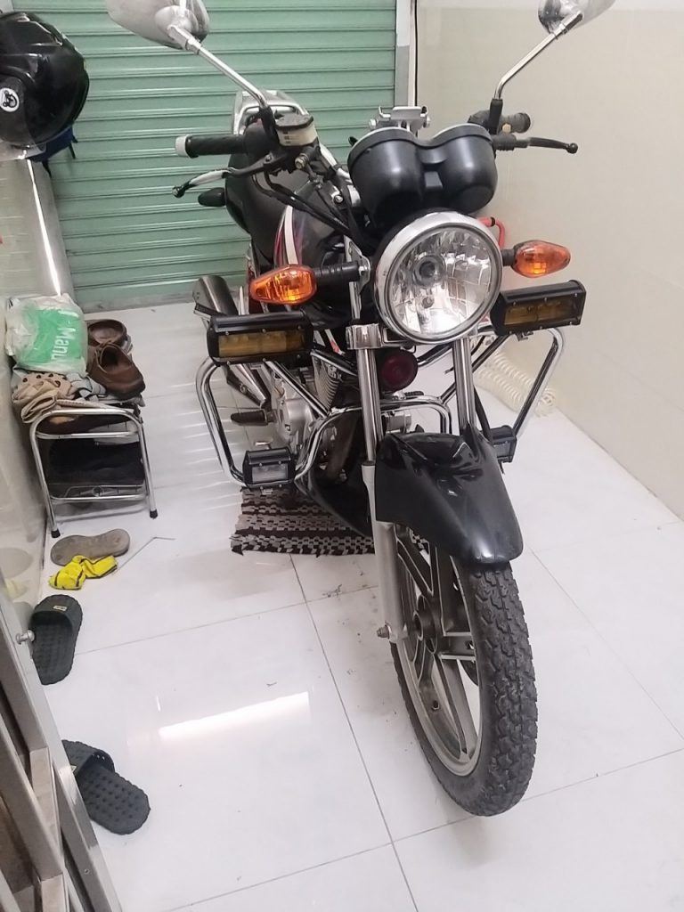 Chống đổ khung chống đổ Suzuki EN150, 125 - Phụ tùng mô tô PLK ...