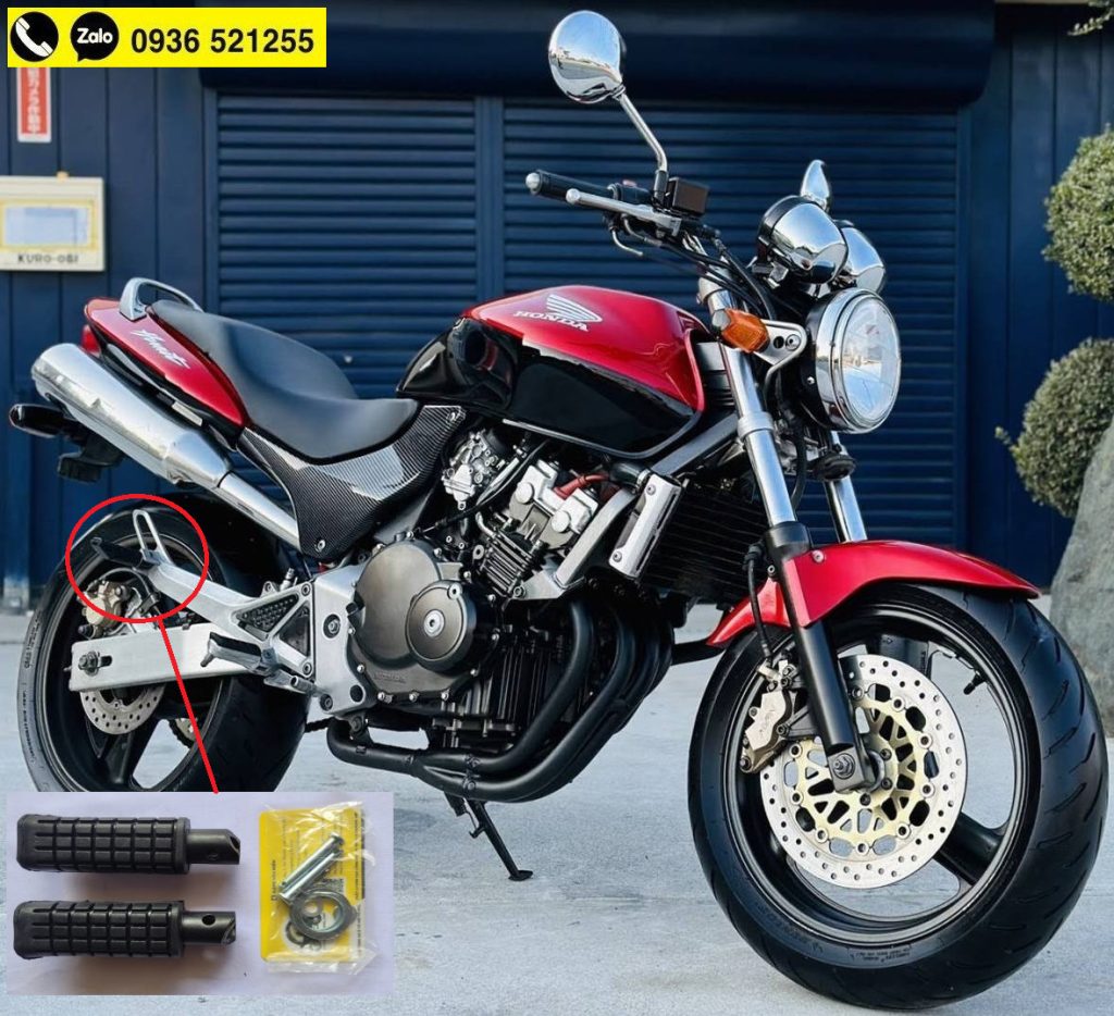Gác chân để chân sau Honda Hornet 250 1996-2006 và các dòng xe tương ...