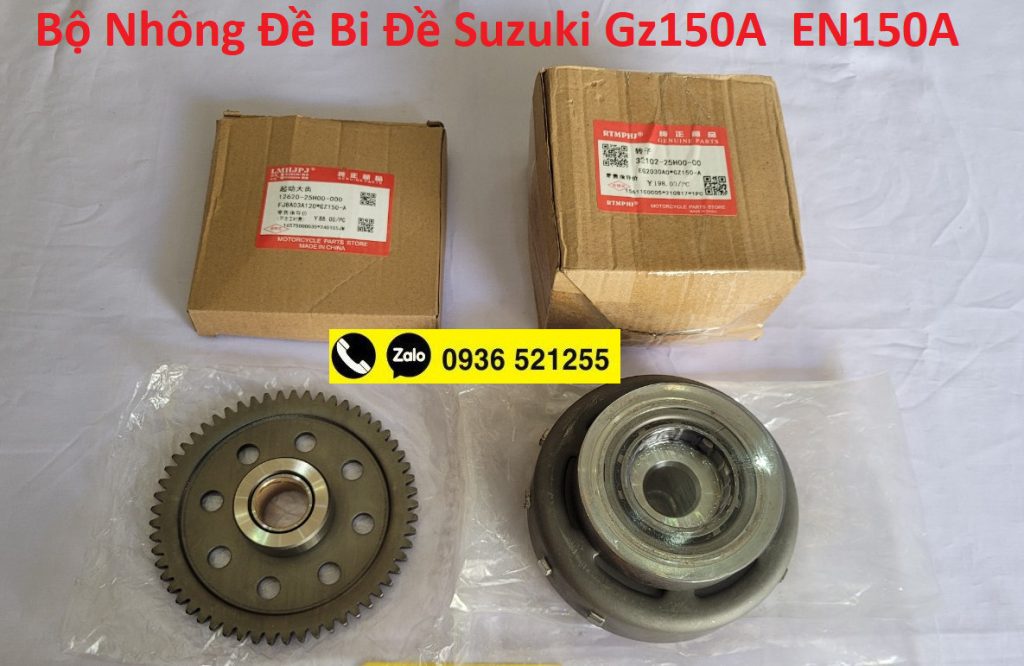 Bộ Nhông Đề Bi Đề Đĩa Bát Đề Suzuki Gz150A EN150A và các dòng xe tương ...